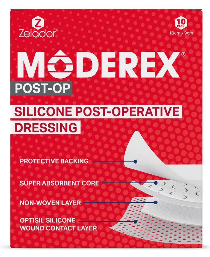 Moderex Post-Op Silicone Dressing – Zelador