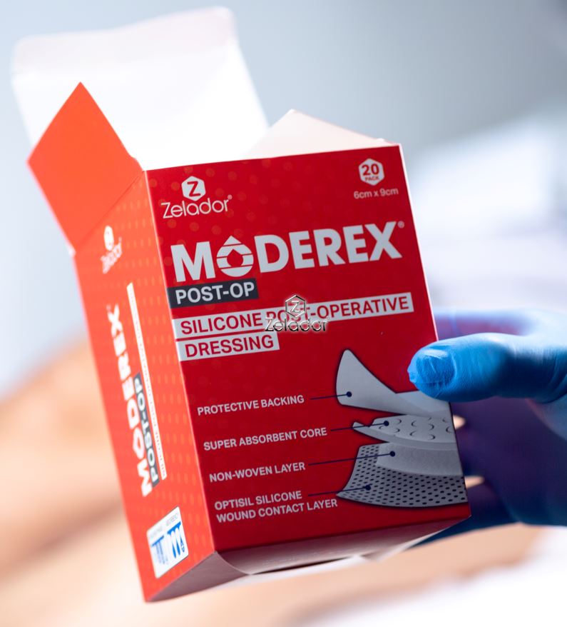 Moderex Post-Op Silicone Dressing – Zelador