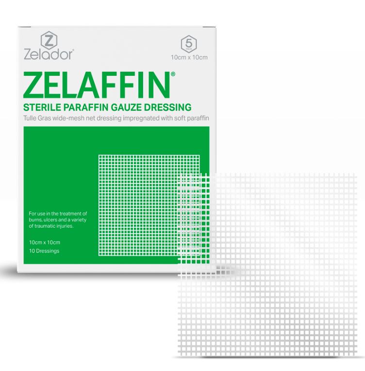 Zelaffin Paraffin Gauze Dressing – Zelador